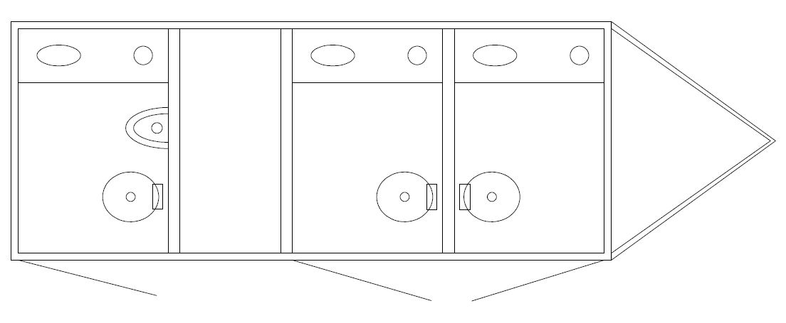 OI-3 - Portable Restroom Trailer - Optimus Industries