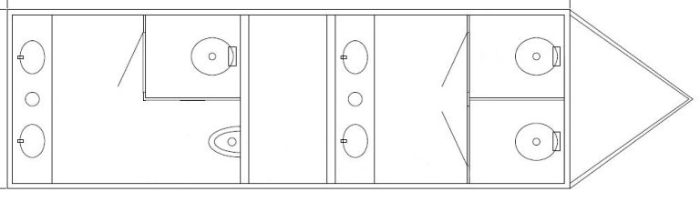 OI-420 - Portable Restroom Trailer - Optimus Industries